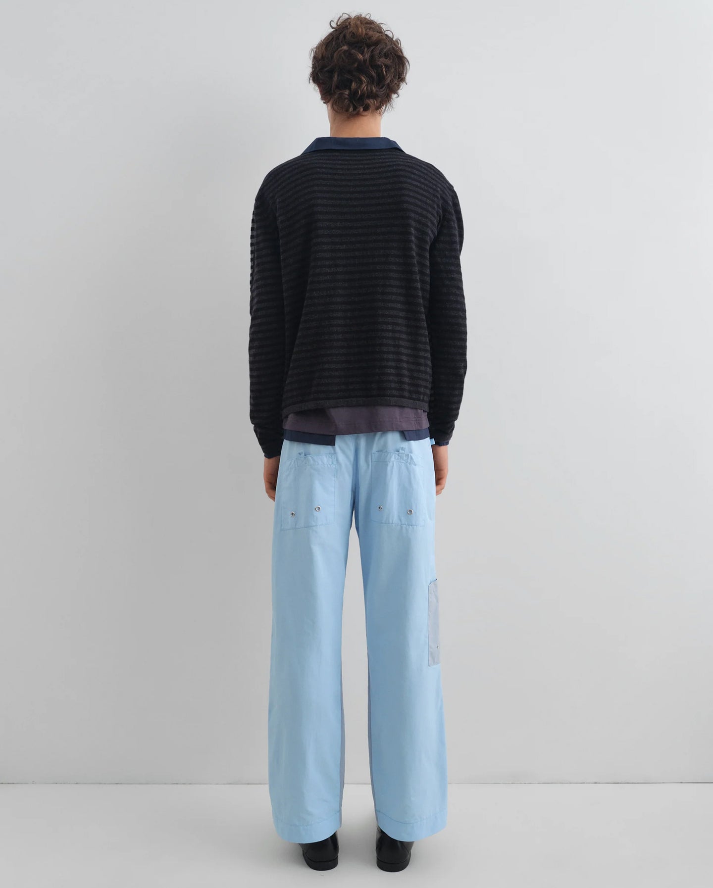 Cedric Trousers (Grey/Blue) – Who Boutique