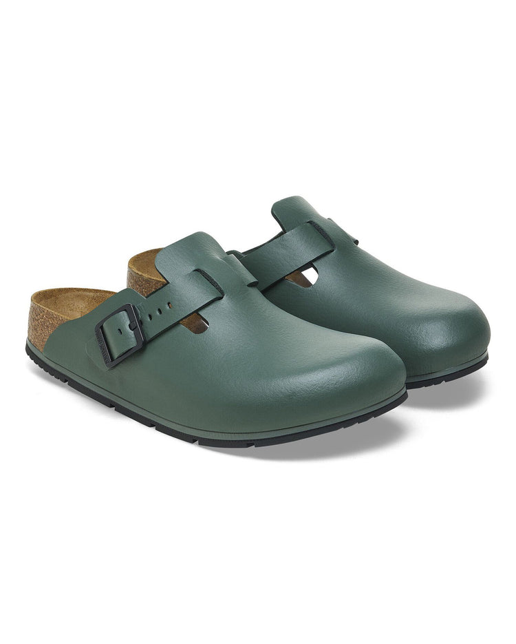 Boston Pro PU Coated Natural Leather (Thyme) – Who Boutique