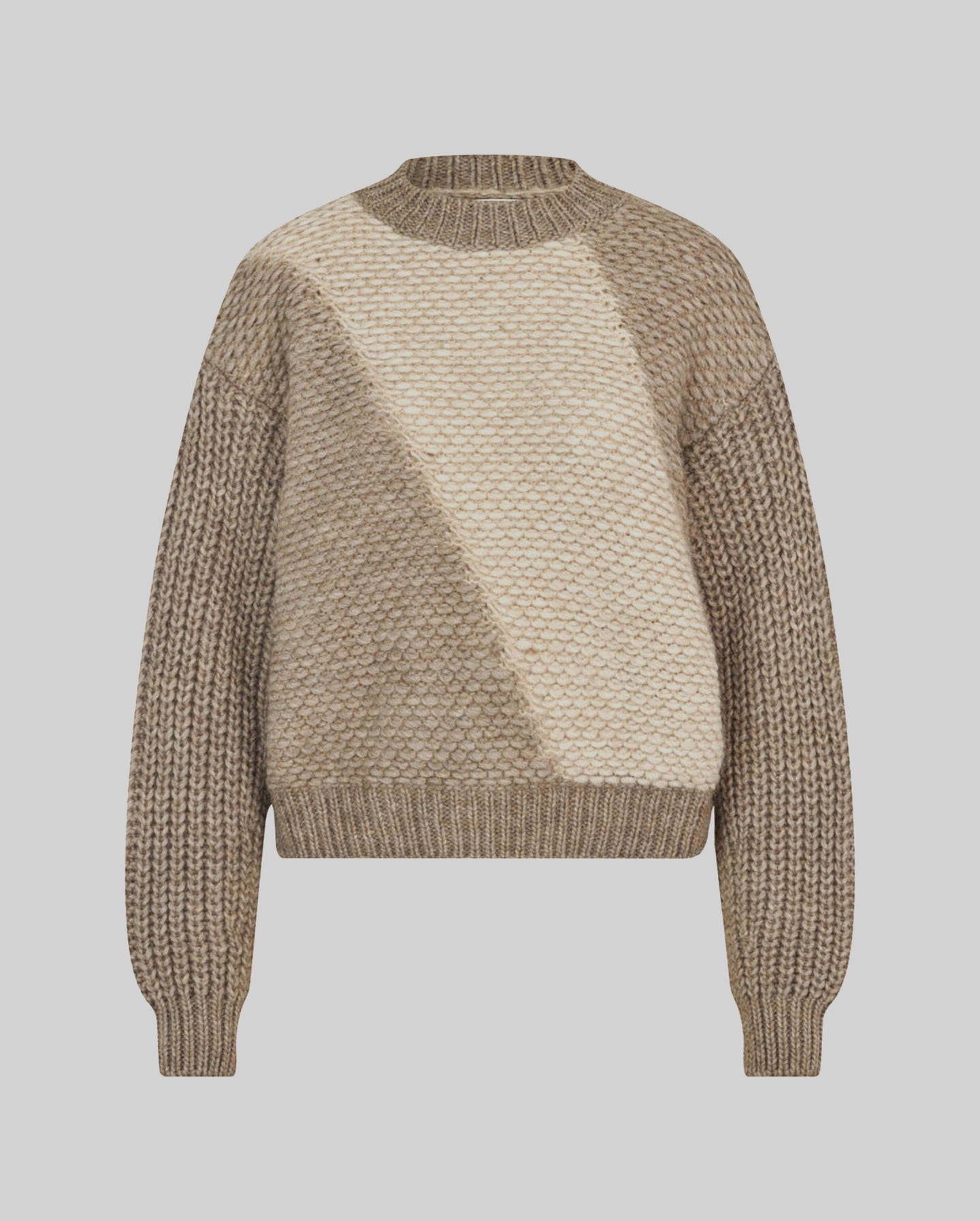 Samanda Knit O-Neck (Morel) – Who Boutique