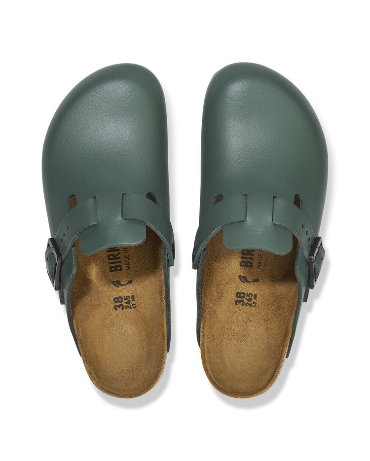Boston Pro PU Coated Natural Leather (Thyme) – Who Boutique