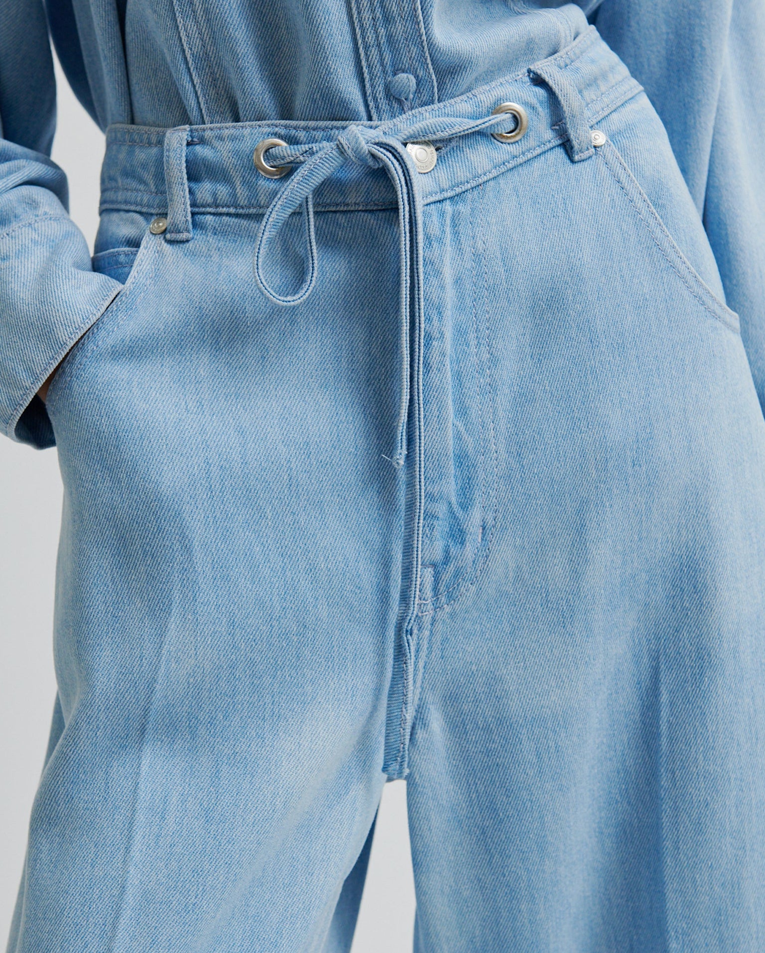 Irvine Denim Jeans (Light Blue Denim) – Who Boutique