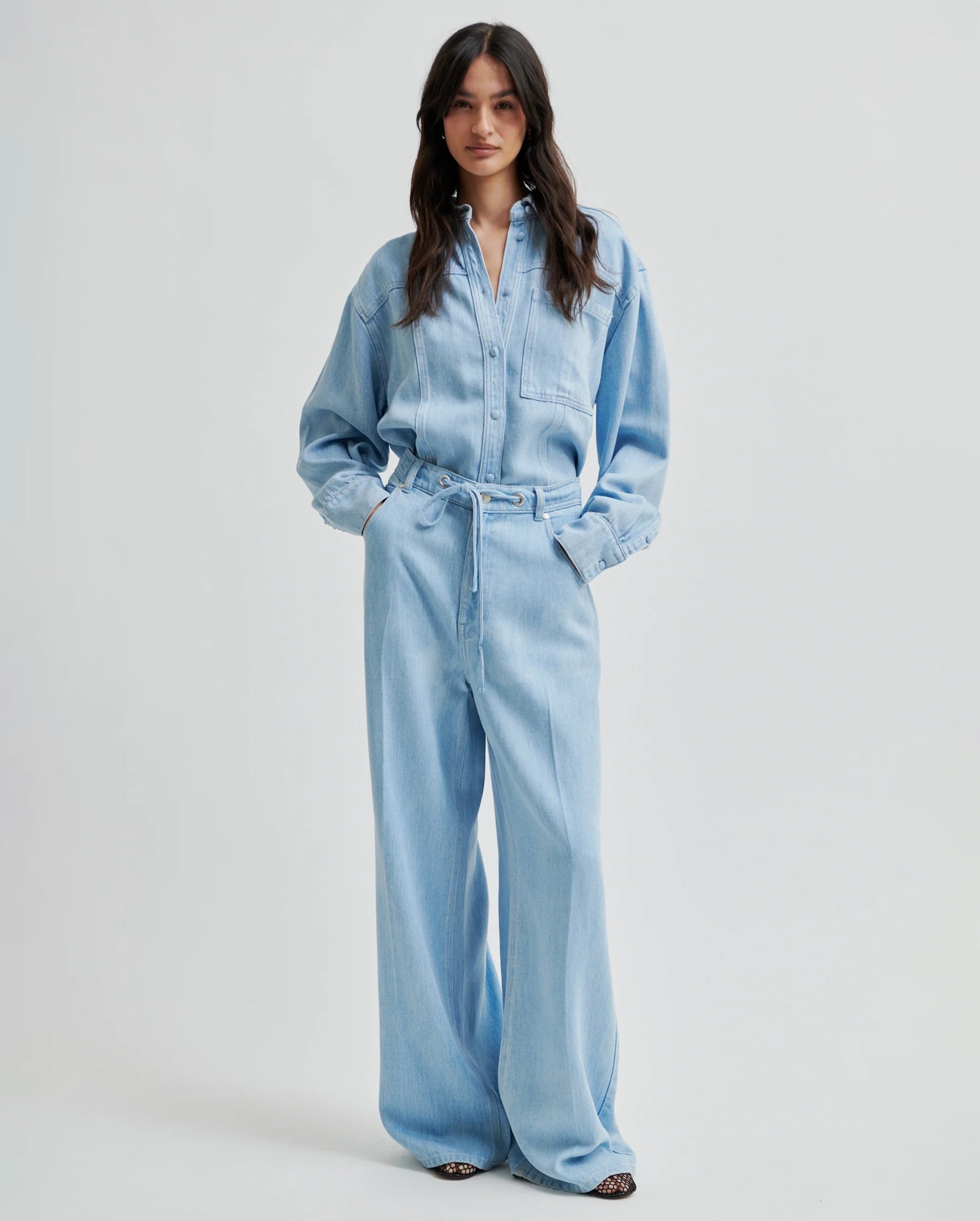 Irvine Denim Jeans (Light Blue Denim) – Who Boutique