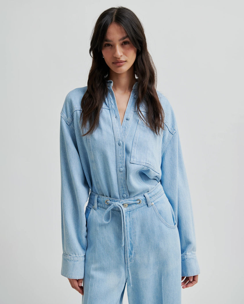 Irvine Denim Jeans (Light Blue Denim) – Who Boutique